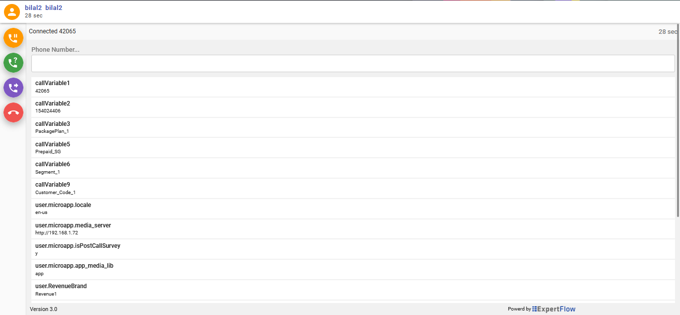 Business Features JavaScript CTI